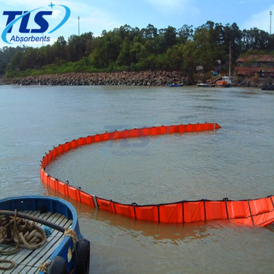 PVC heavy duty reusable oil fence containment boom for marine from ...